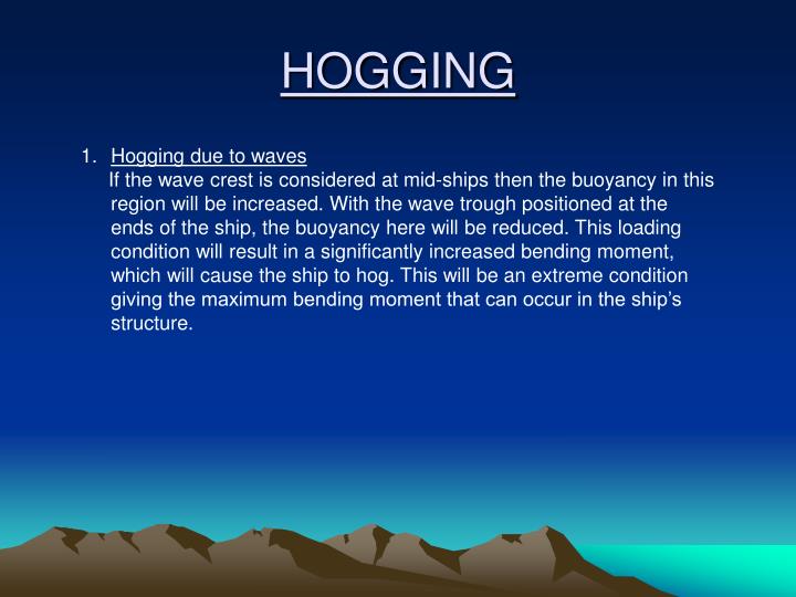 PPT - SHIP LOADS AND STRESSES PowerPoint Presentation - ID:1265945