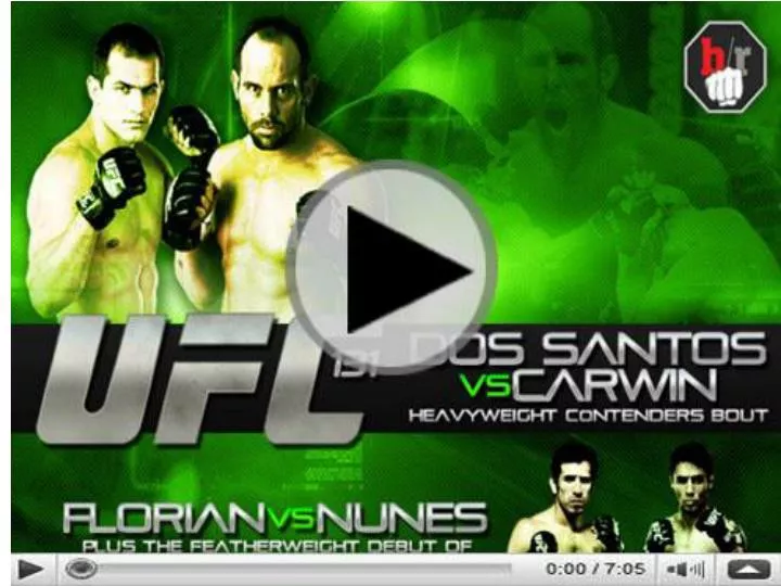 PPT - ufc 131 live stream : ufc 131 dos santos vs carwin live stre ...