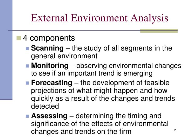 PPT - Chapter 2: The External Environment: Opportunities, Threats ...