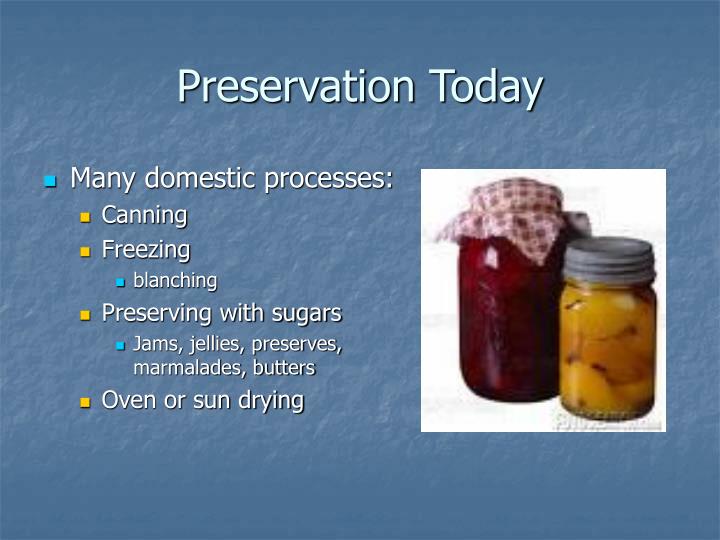 PPT - The History of Food Preservation: How Science in the 18 th and 19 ...