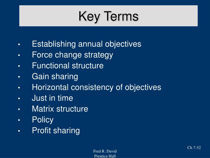 PPT - Chapter 7 Implementing Strategies: Management Issues PowerPoint ...