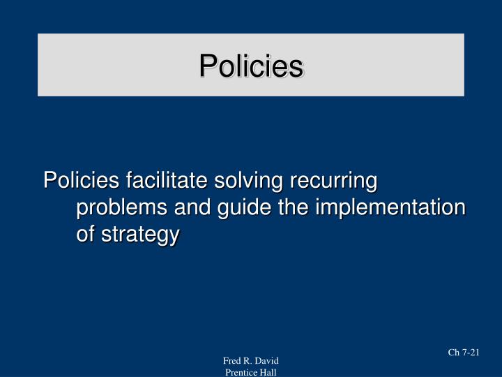 PPT - Chapter 7 Implementing Strategies: Management Issues PowerPoint Presentation - ID:1267978