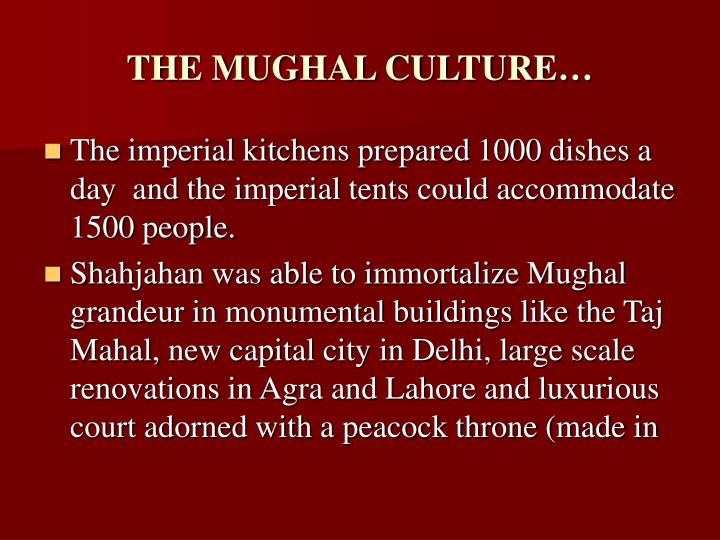 PPT - THE MUGHAL EMPIRE (1526-1707) PowerPoint Presentation - ID:1268463