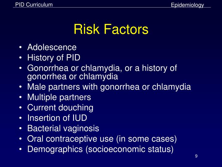 PPT - Pelvic Inflammatory Disease (PID) PowerPoint Presentation - ID ...