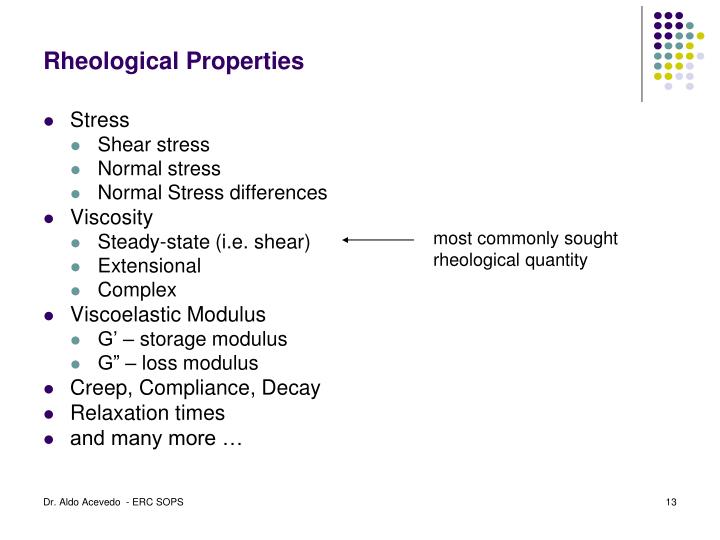 PPT - Introduction to Rheology PowerPoint Presentation - ID:1270647