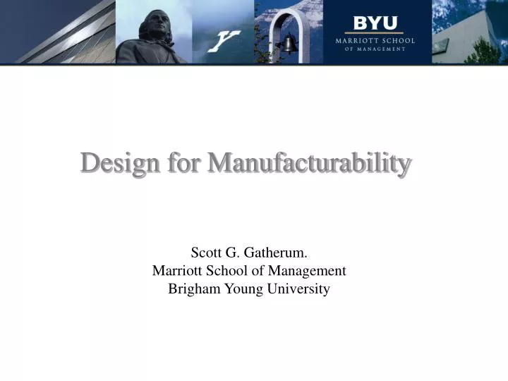 PPT - Design for Manufacturability PowerPoint Presentation, free ...
