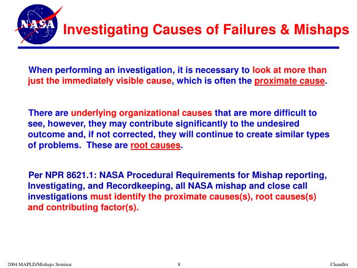 PPT - Using Root Cause Analysis To Understand Failures & Accidents ...