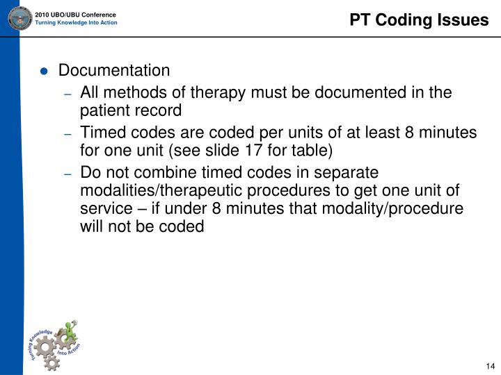 PPT - Briefing: Physical Therapy Coding PowerPoint Presentation - ID ...