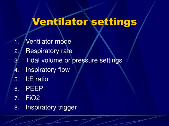 PPT - MECHANICAL VENTILATION PowerPoint Presentation - ID:1272324