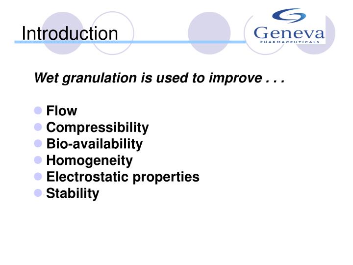 PPT - High Shear Granulation Scale-Up Mohsen Sadatrezaei Pharm.D ...