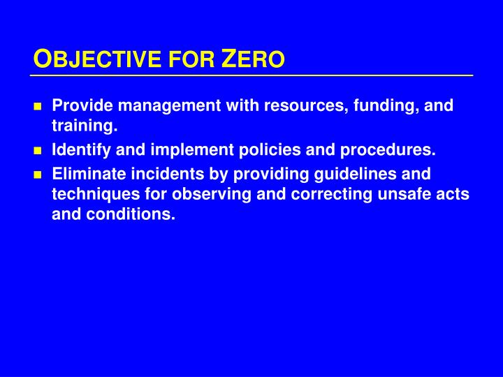 PPT - ZERO INCIDENTS ACHIEVING A NEW SAFETY CULTURE PowerPoint ...
