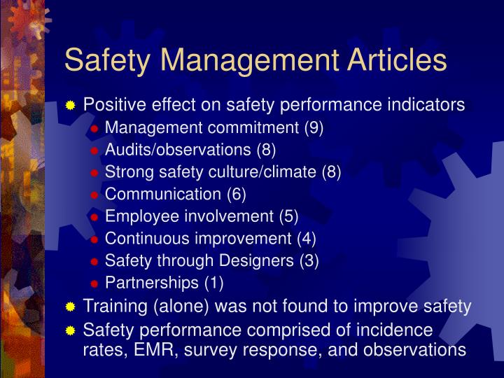 PPT - IJIE 2003 Quality and Safety Management Systems in Construction ...