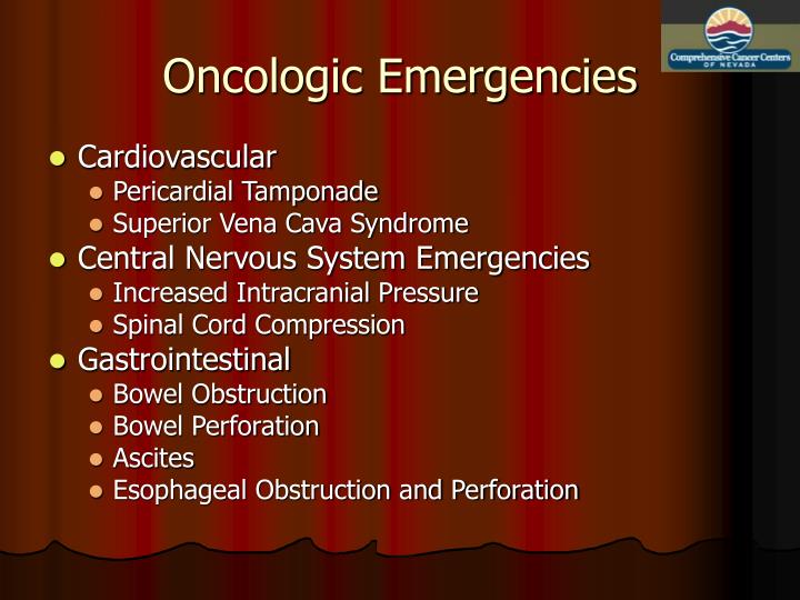 PPT - Oncologic Emergencies PowerPoint Presentation - ID:1273514