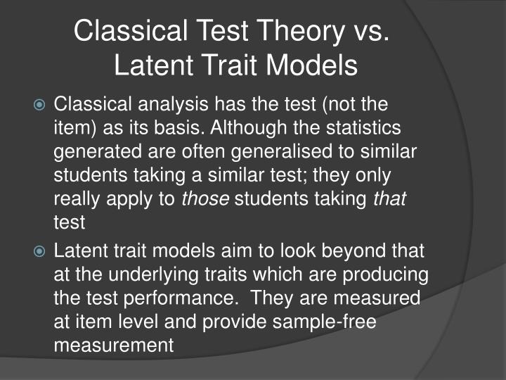 PPT - Introduction to Item Response Theory PowerPoint Presentation - ID:1273547