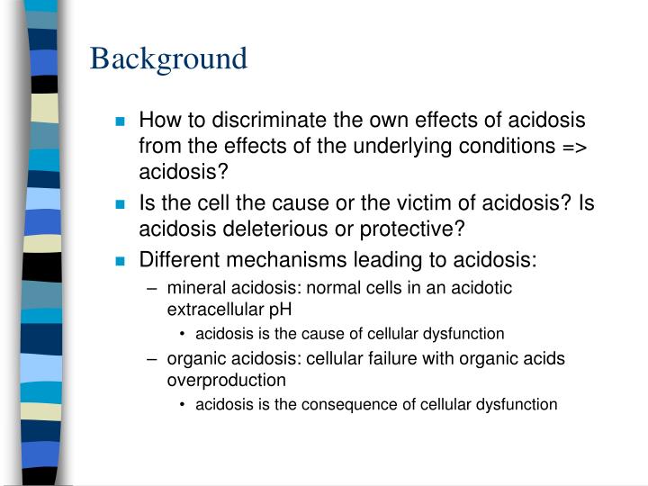 PPT - Metabolic acidosis PowerPoint Presentation - ID:1273554