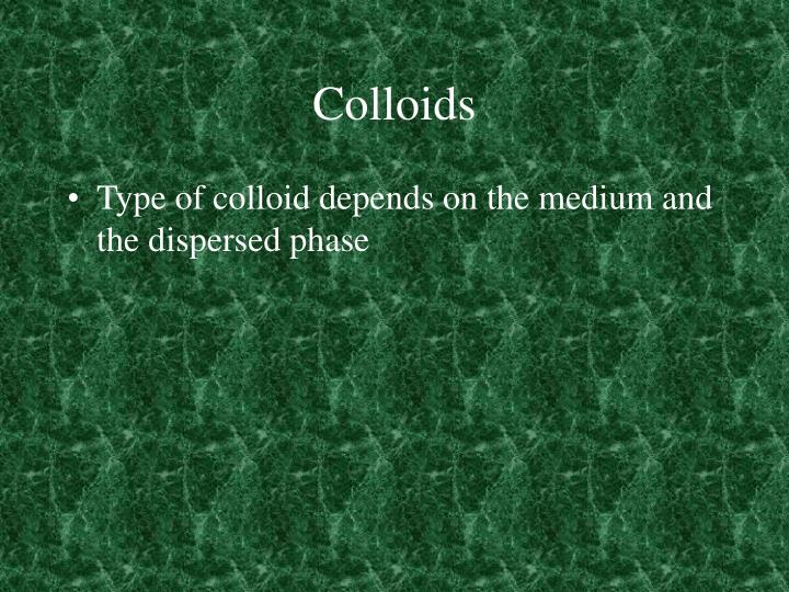 PPT - Colloids PowerPoint Presentation - ID:1273904