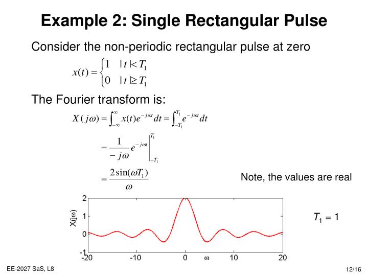 PPT - Lecture 8: Fourier Series and Fourier Transform PowerPoint ...