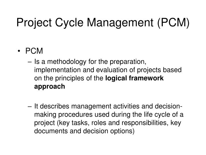 PPT - Project management and project cycle management PowerPoint ...