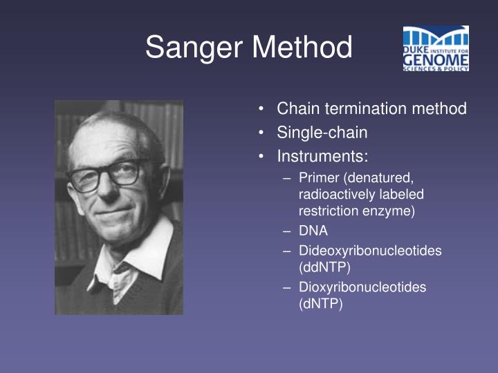PPT - Sanger and Maxam-Gilbert Sequencing PowerPoint Presentation - ID ...