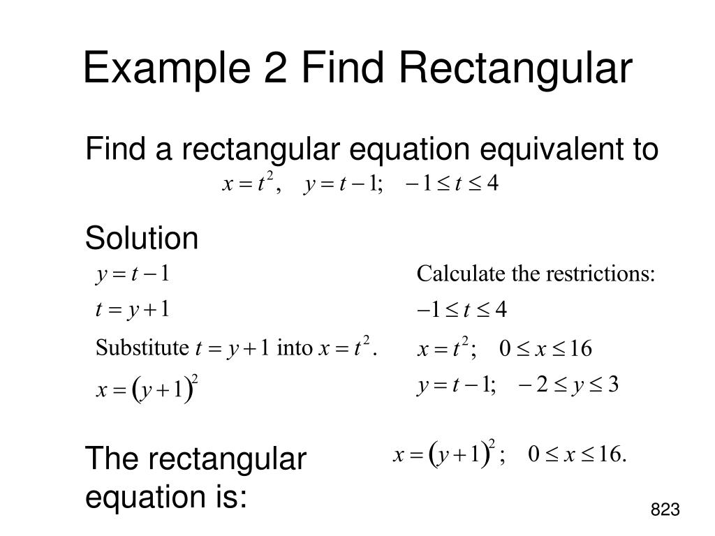 Ppt Mat 171 Precalculus Algebra Section 9 7 Parametric Equations