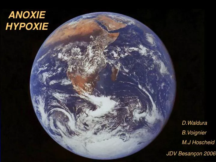 PPT - ANOXIE HYPOXIE PowerPoint Presentation, free download - ID:1277852