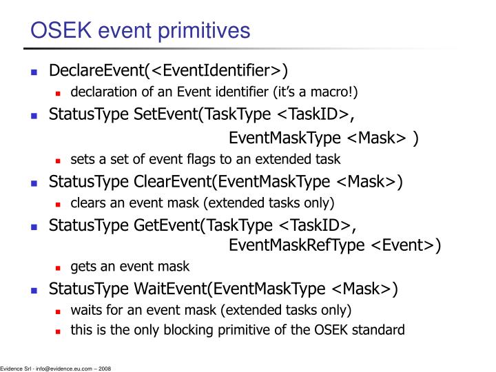 PPT - Real-time kernels for embedded systems PowerPoint Presentation ...