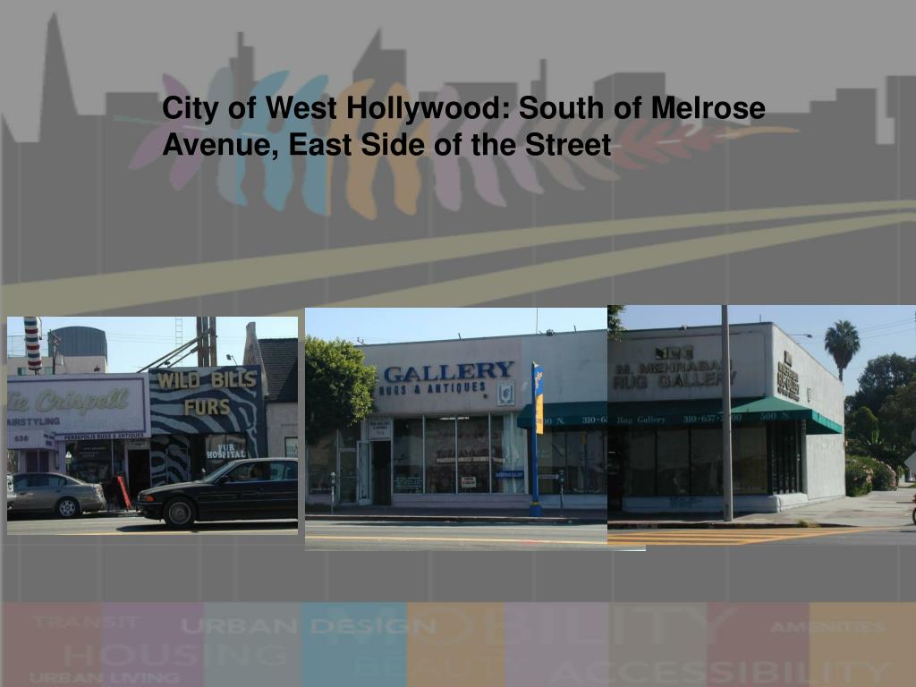 PPT - Urban Development Guide for Westside Cities Along La Cienega ...