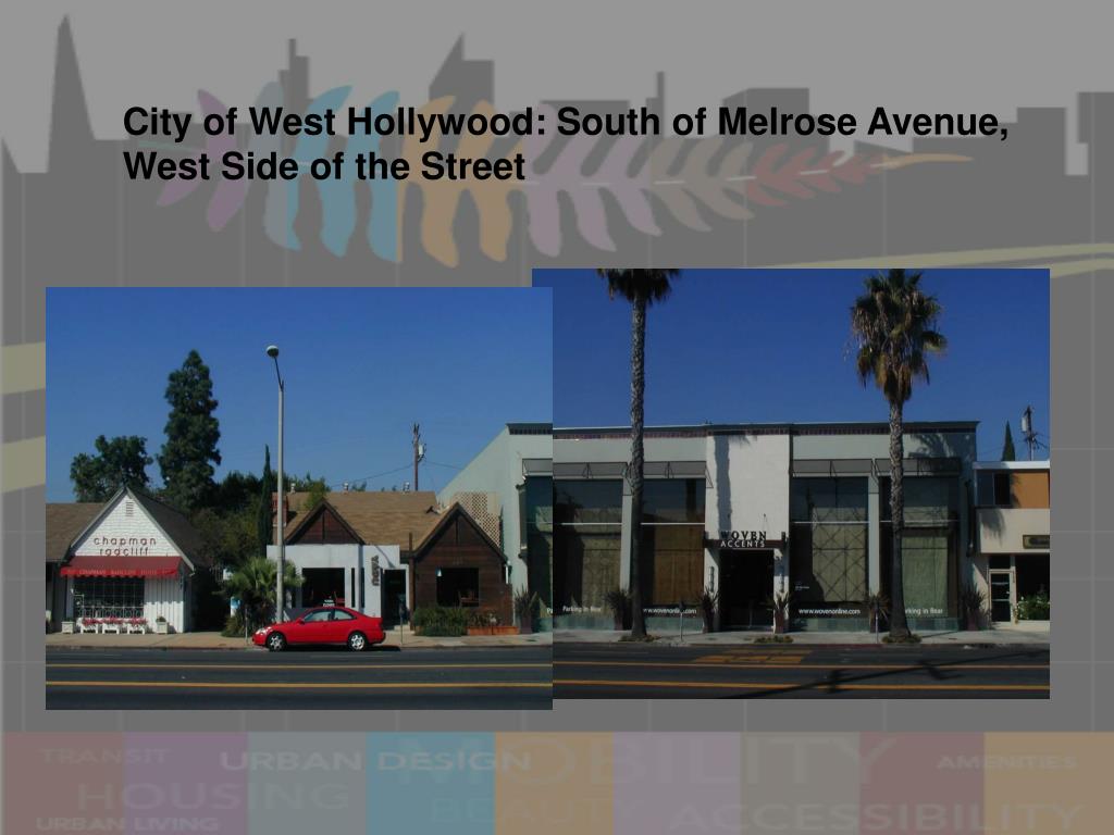 PPT - Urban Development Guide for Westside Cities Along La Cienega ...