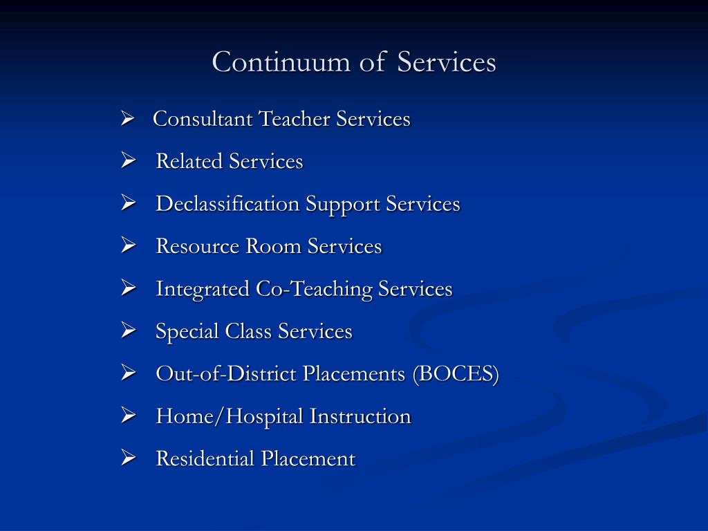PPT - Special Education Annual Report for 2009-2010 to the Board of ...