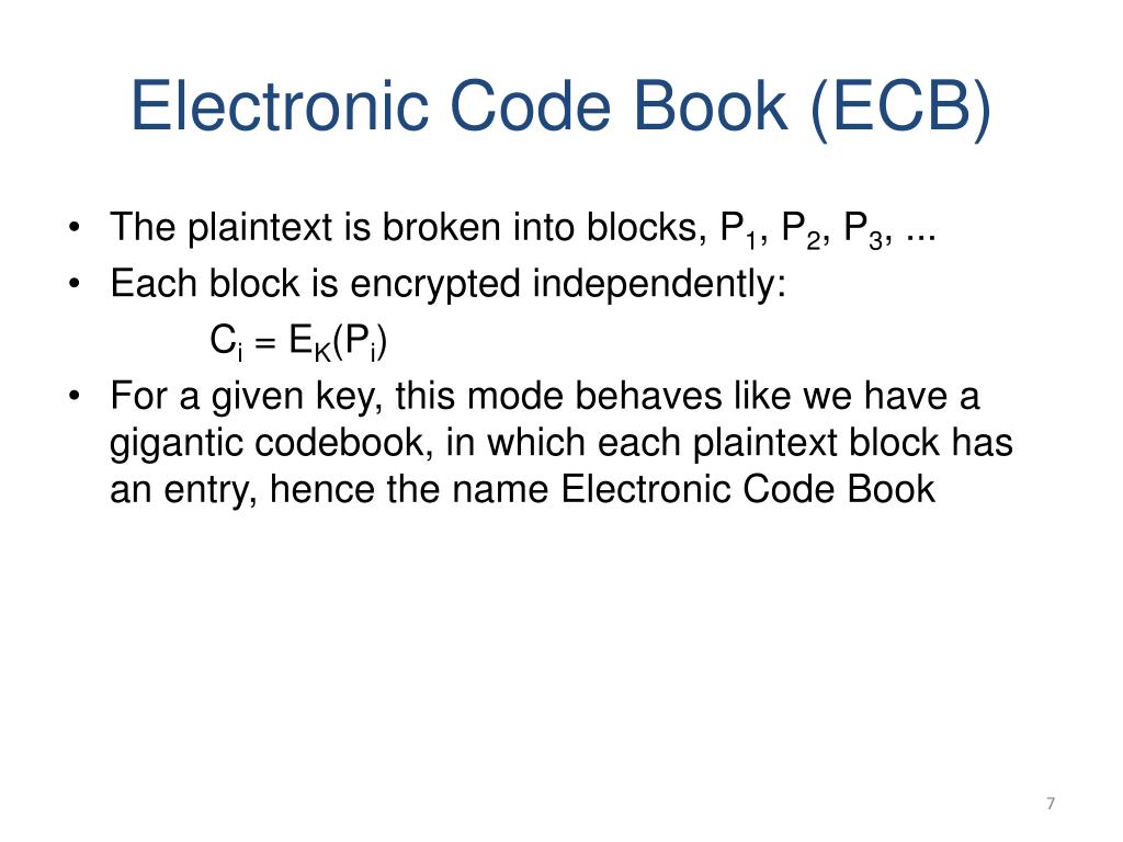 Ppt Block Cipher Modes Of Operation And Stream Ciphers Powerpoint Presentation Id1281333