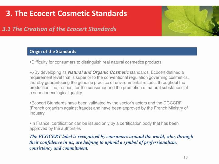 PPT - Ecocert Natural & Organic cosmetics certification PowerPoint ...