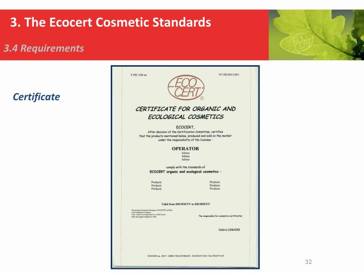 PPT - Ecocert Natural & Organic cosmetics certification PowerPoint ...