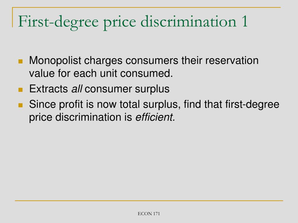 PPT - First degree price discrimination PowerPoint Presentation, free ... PPT - First degree price discrimination PowerPoint Presentation, free ...