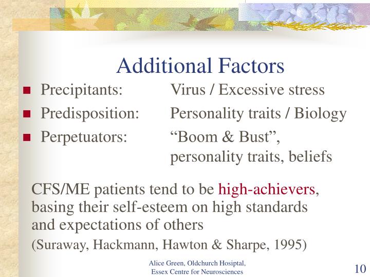 PPT - Cognitive Behavioural Therapy in Chronic Fatigue Syndrome/ME ...