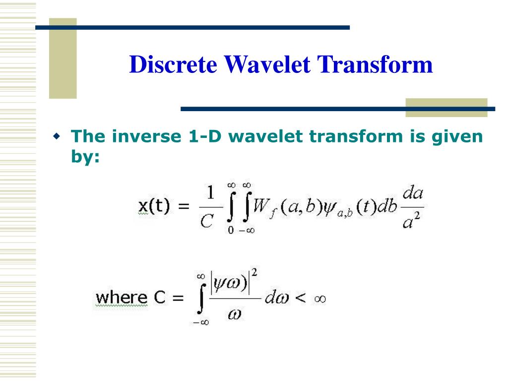 PPT - Discrete Wavelet Transform (DWT) PowerPoint Presentation, free ... PPT - Discrete Wavelet Transform (DWT) PowerPoint Presentation, free ...