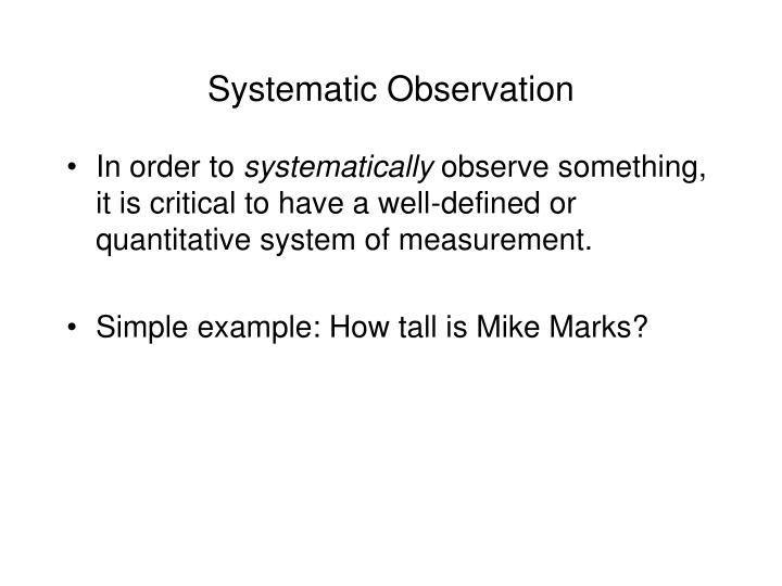 Systematic observation - ukrainefaces