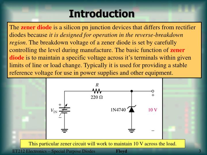 PPT - Special Purpose Diodes PowerPoint Presentation - ID:1283238