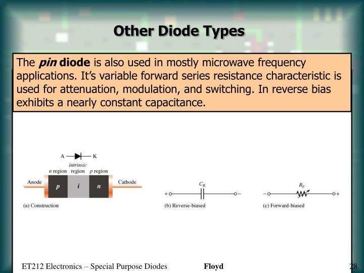 PPT - Special Purpose Diodes PowerPoint Presentation - ID:1283238