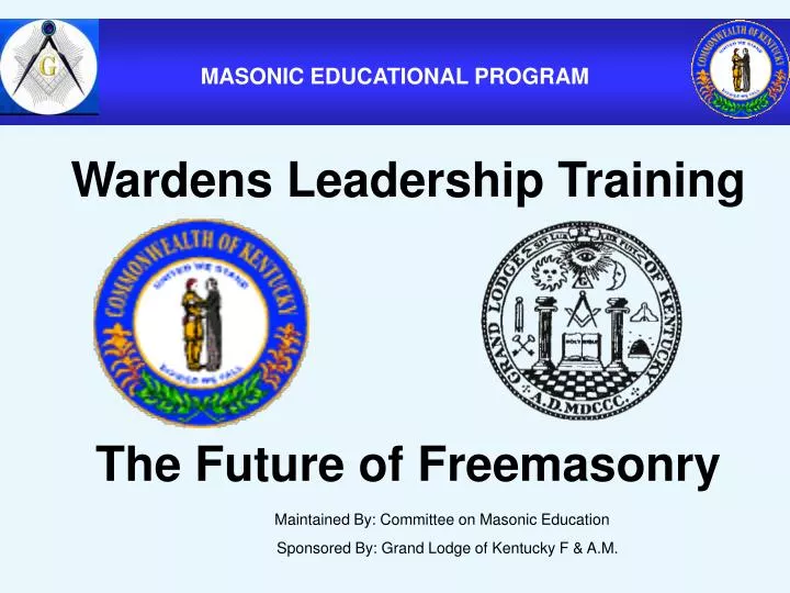 PPT - MASONIC EDUCATIONAL PROGRAM PowerPoint Presentation, free ...