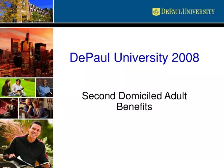 PPT - DePaul University 2008 PowerPoint Presentation, free download ...