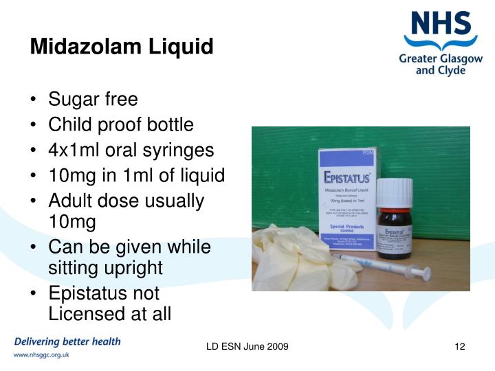 PPT - Buccal/ Nasal Midazolam PowerPoint Presentation - ID:1285138