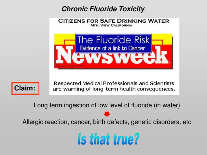 PPT - Fluoride Toxicity PowerPoint Presentation - ID:1285267