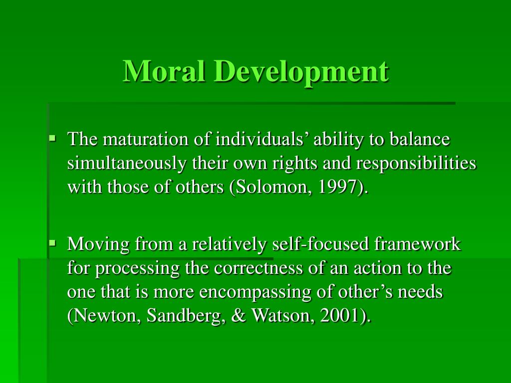 PPT - Moral and Spiritual Development in Adventure Education and ...