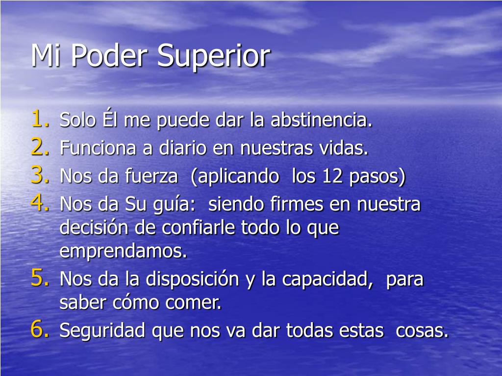 PPT - Tercer paso “ Decidimos poner nuestra voluntad y nuestras vidas ...