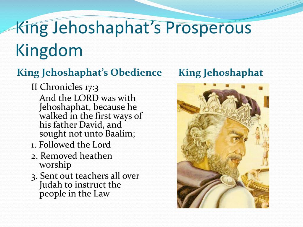 PPT - King Jehoshaphat’s Spiritual Battle PowerPoint Presentation, free ...