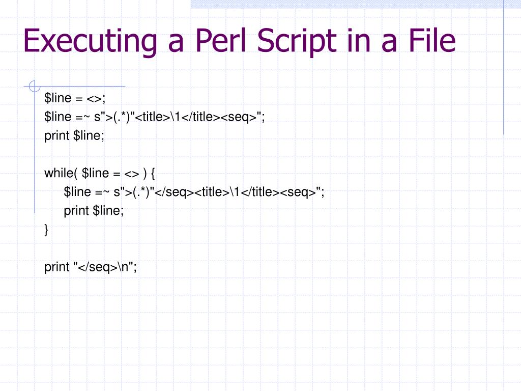 Ppt Unix For Bioinformaticists Unix Tools Emacs And Perl Powerpoint Presentation Id1289965
