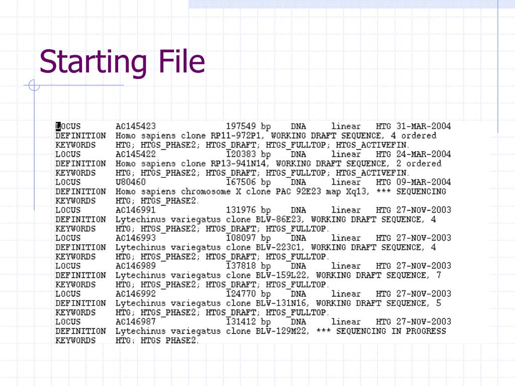 Ppt Unix For Bioinformaticists Unix Tools Emacs And Perl Powerpoint Presentation Id1289965
