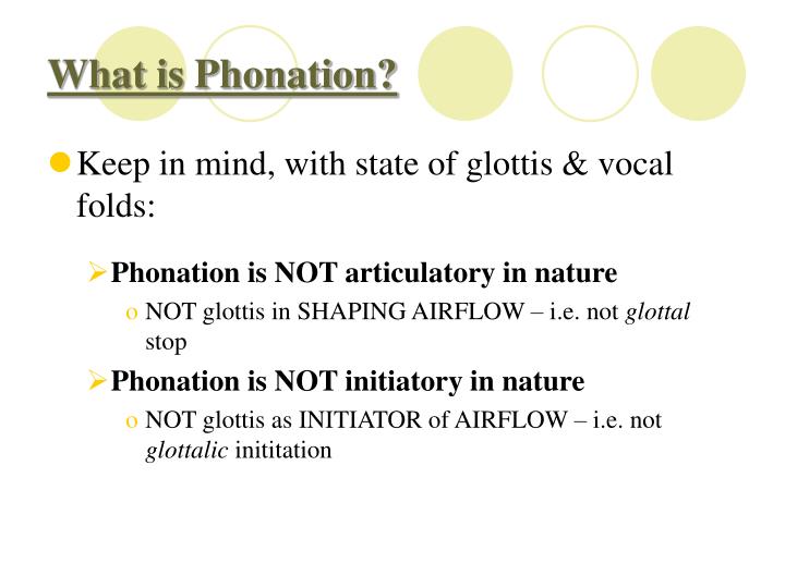 PPT - Voicing & Phonation PowerPoint Presentation - ID:1290692
