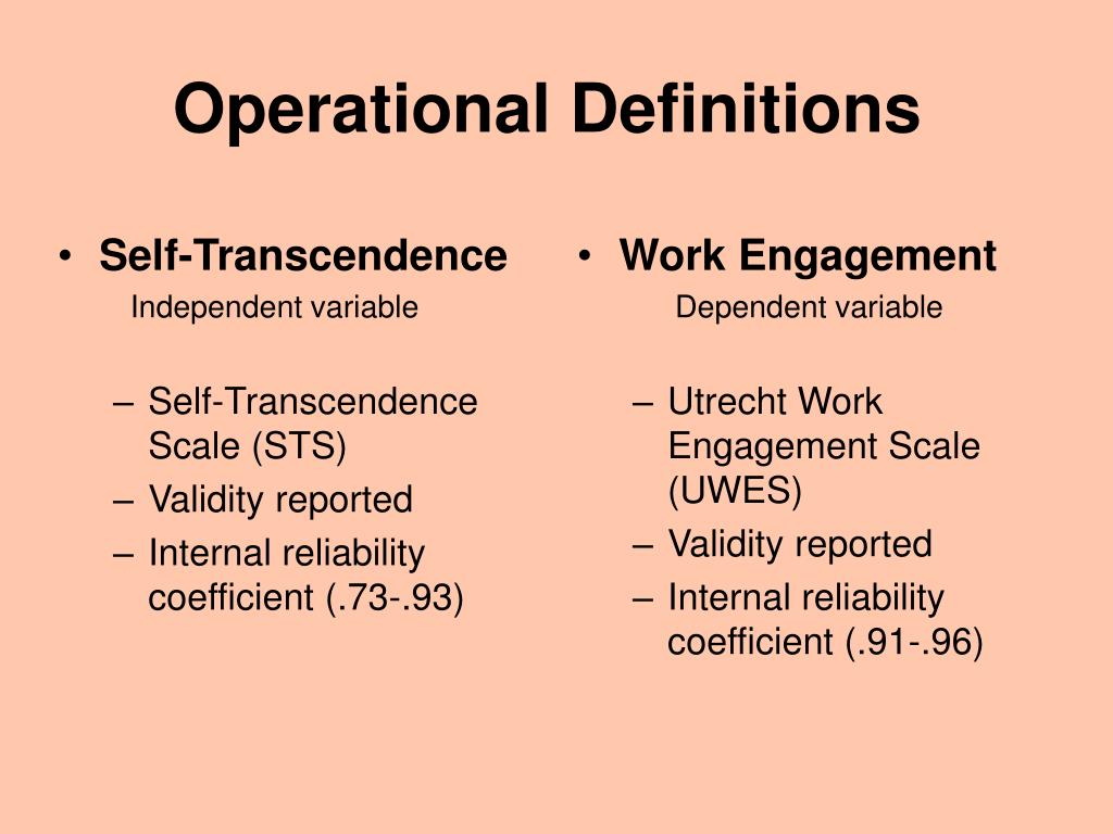 PPT - Self-Transcendence and Work Engagement in Acute Care Staff ...