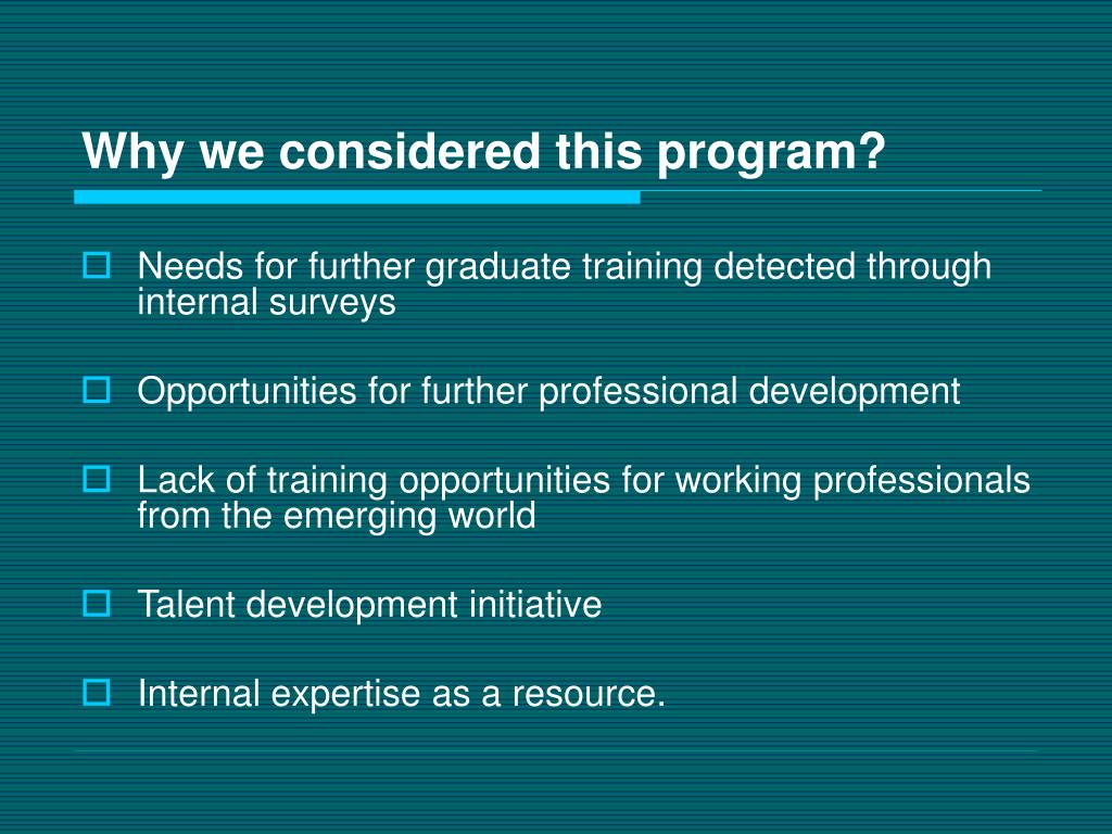 PPT - Quality Assurance in Graduate Programs The Pfizer and Hibernia ...